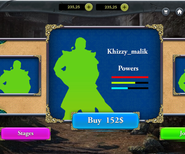 ArtStation - MEDIEVAL RPG GAME UI TEMPLATE KIT | Game Assets