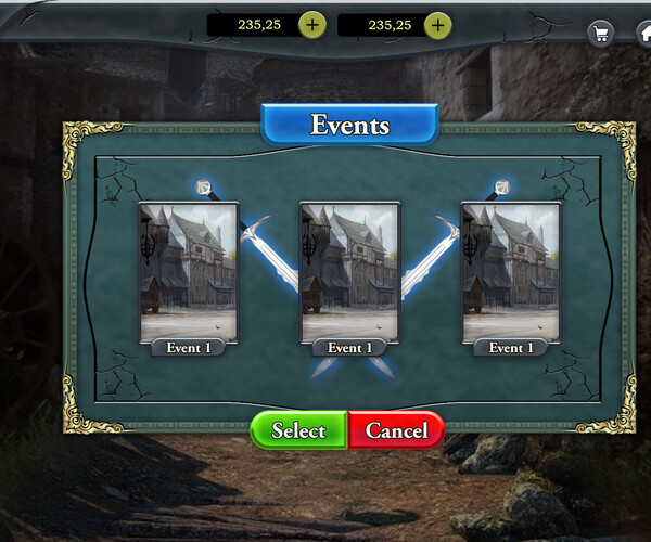 ArtStation - MEDIEVAL RPG GAME UI TEMPLATE KIT | Game Assets