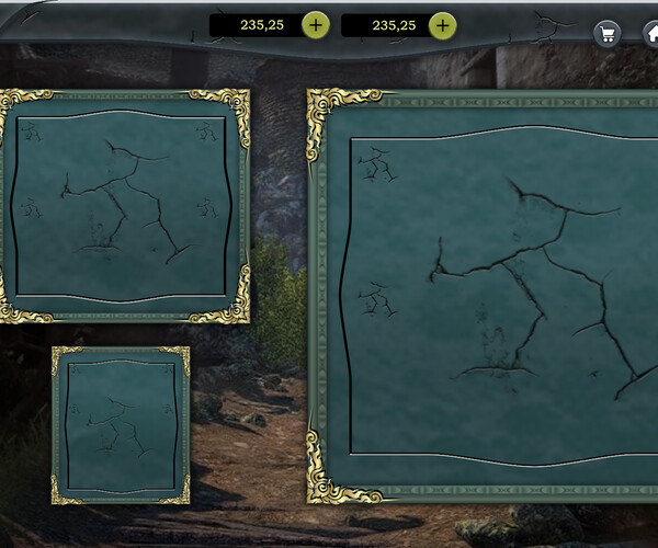 ArtStation - MEDIEVAL RPG GAME UI TEMPLATE KIT | Game Assets