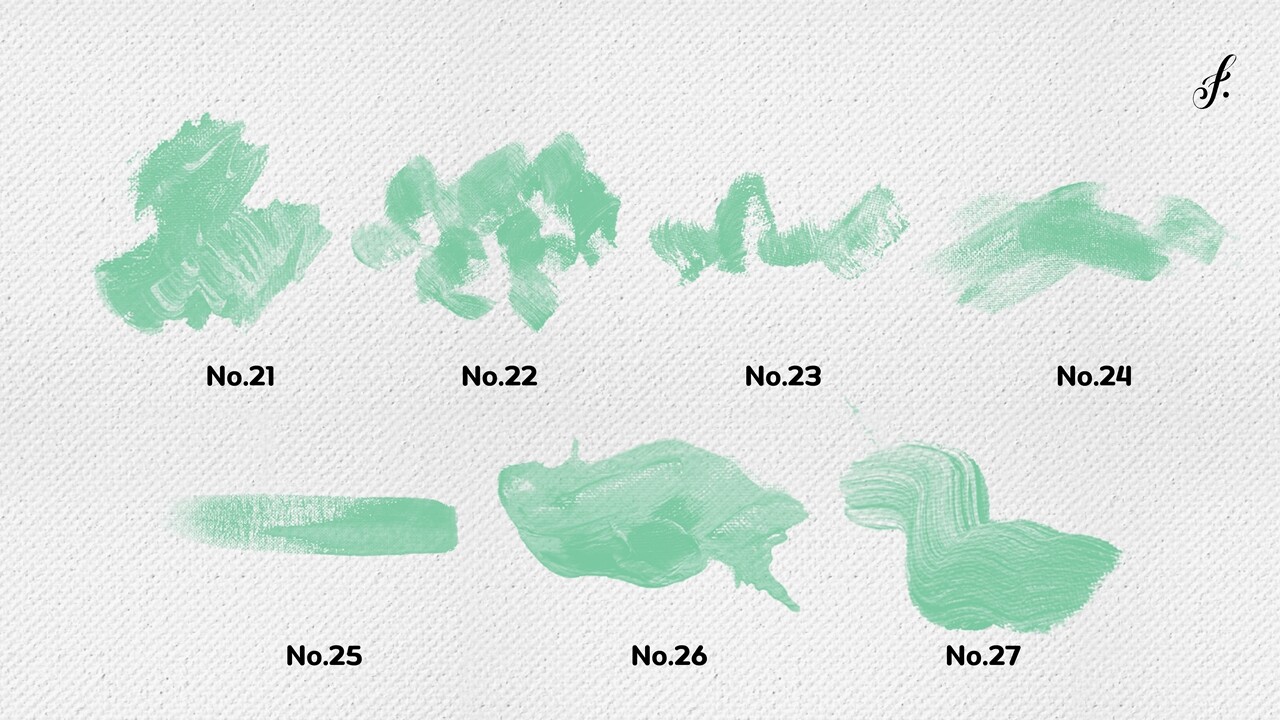 ArtStation - Procreate Acrylic Brush | 99 Oil & Acrylic Brushes for ...
