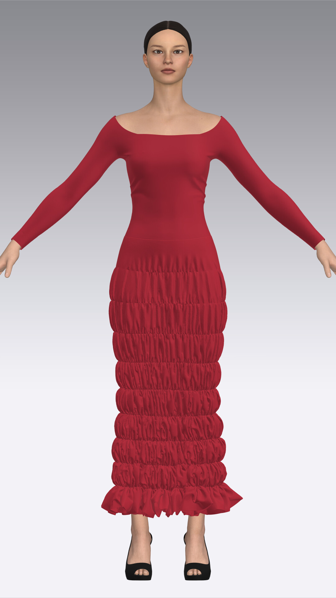 ArtStation - Dress Outfits MD CLO 3D ZPRJ ZPAC project files 3D model ...