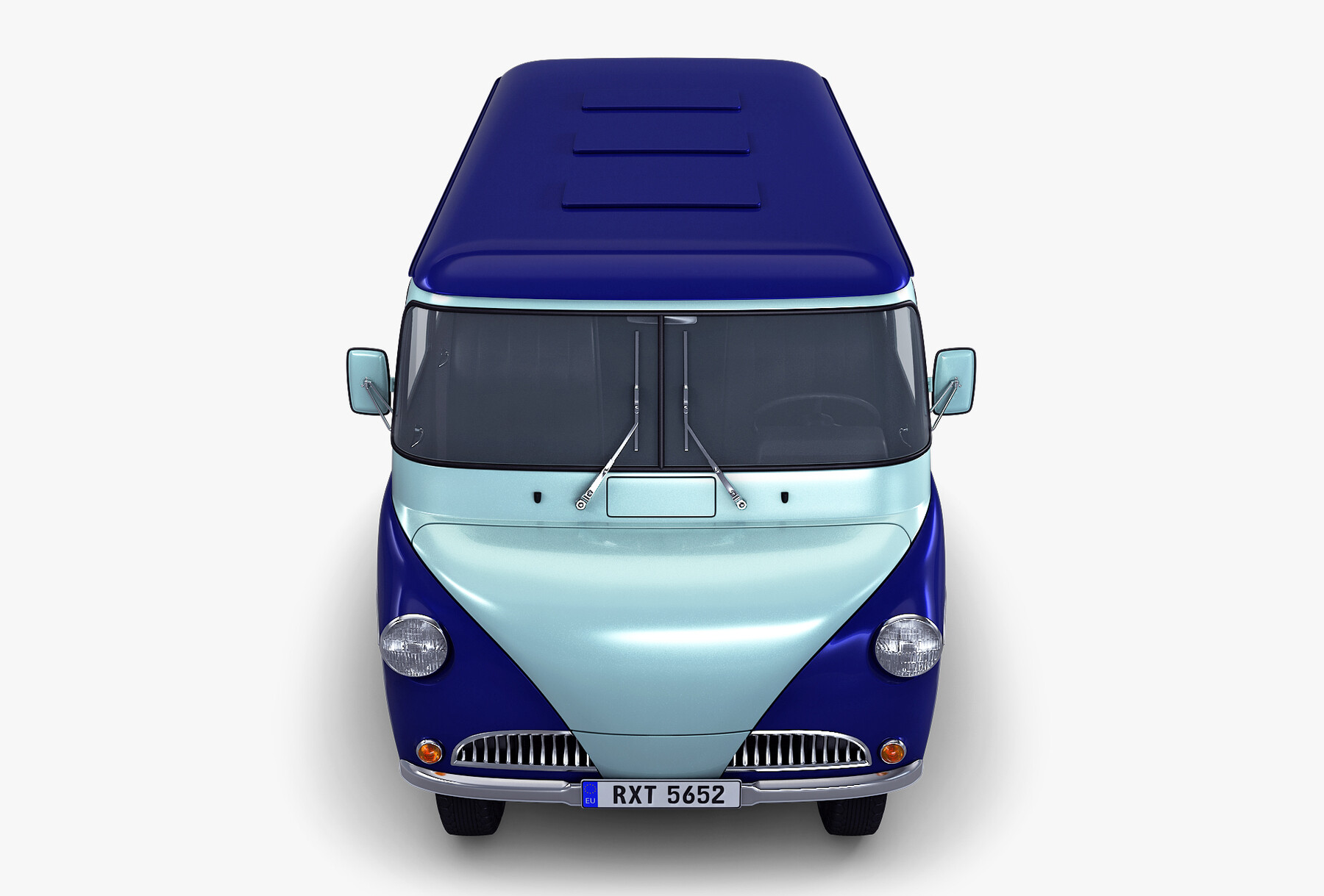 ArtStation - Generic Retro Passenger Van M 1 | Resources