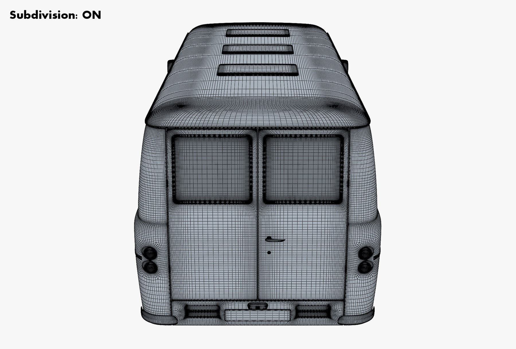 ArtStation - Generic Retro Passenger Van M 1 | Resources