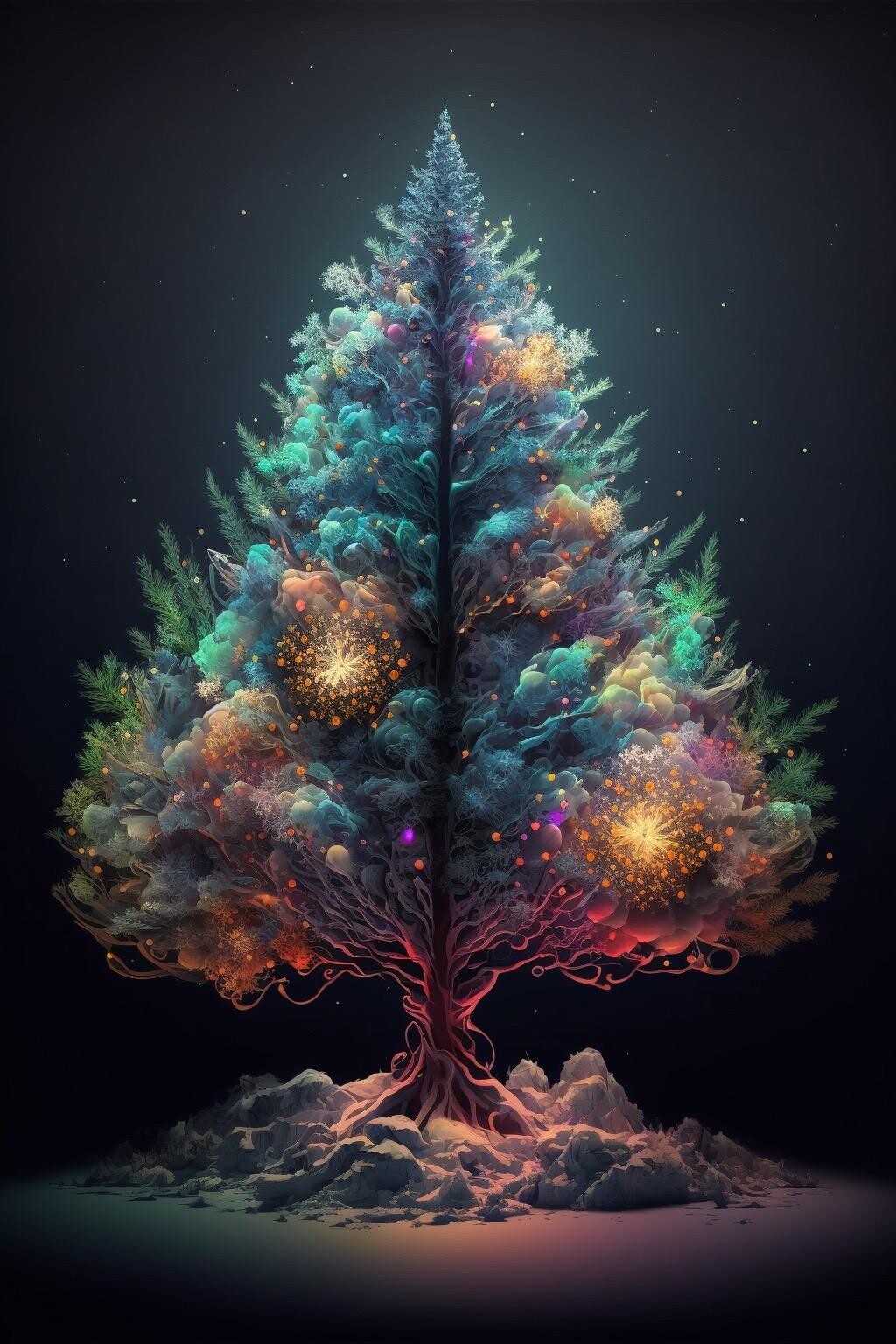 ArtStation - christmas tree | Artworks