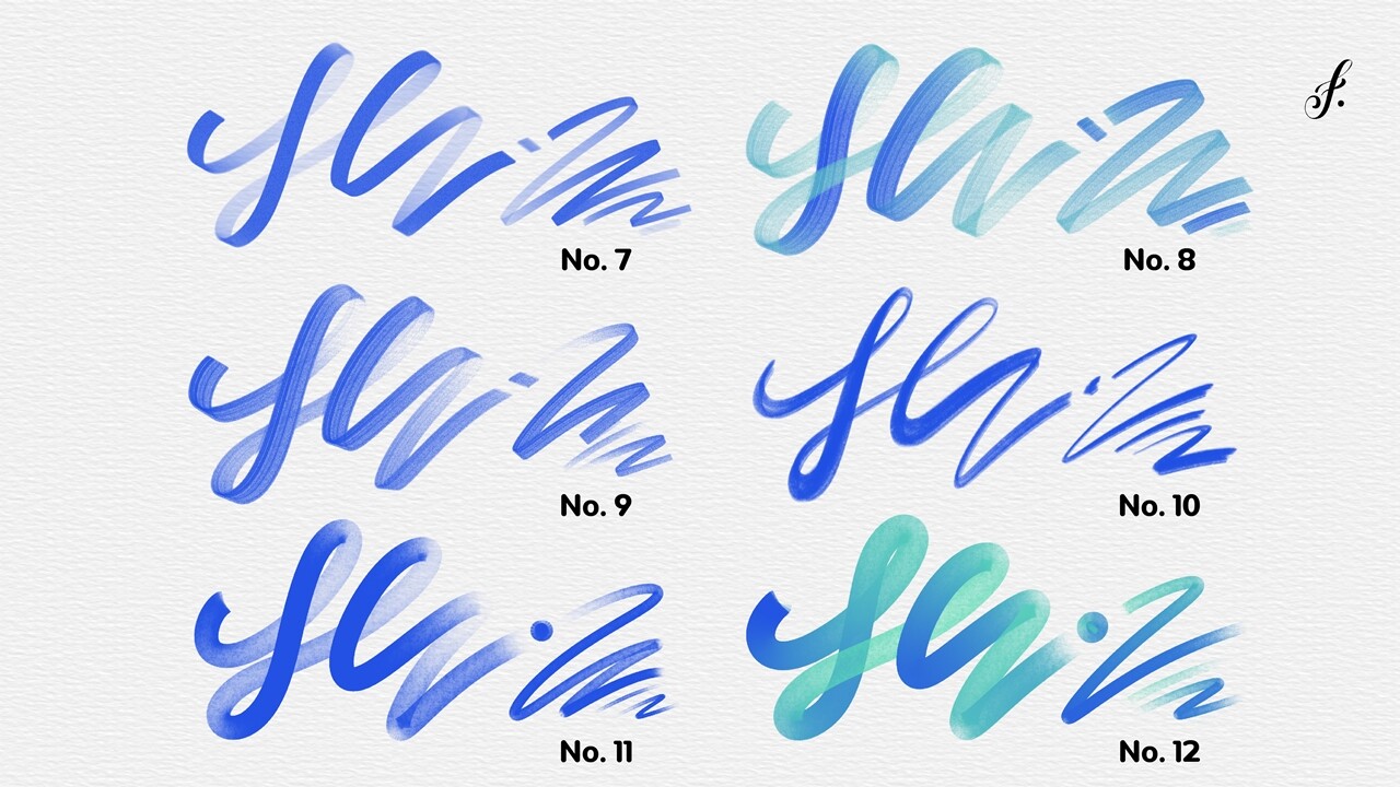 ArtStation - Procreate Copic Marker | 106 Better Marker Brushes | Brushes