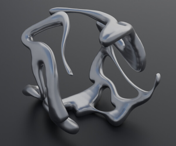 ArtStation - Liquid ring design | Resources