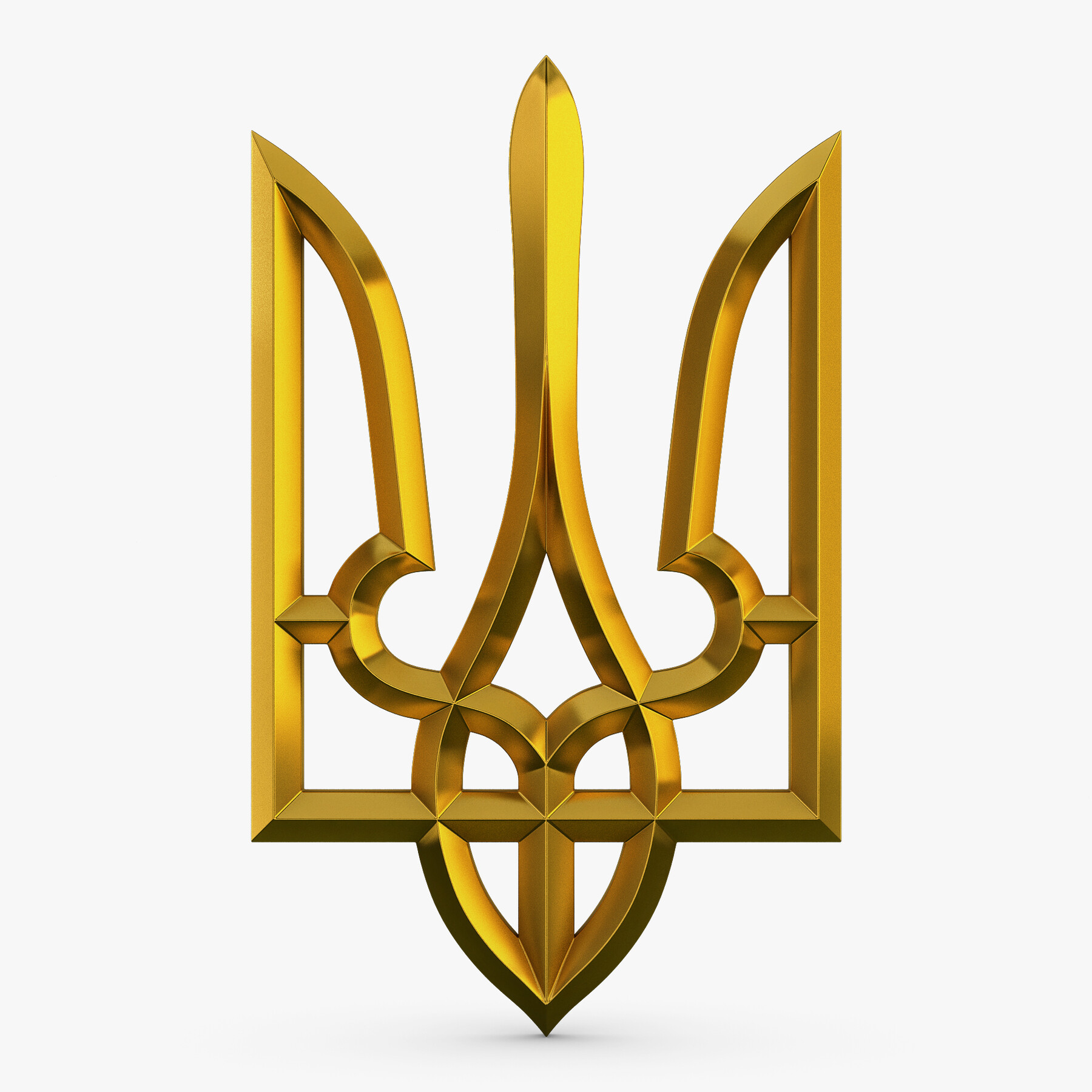 ArtStation - Ukraine State Emblem M 1 | Resources