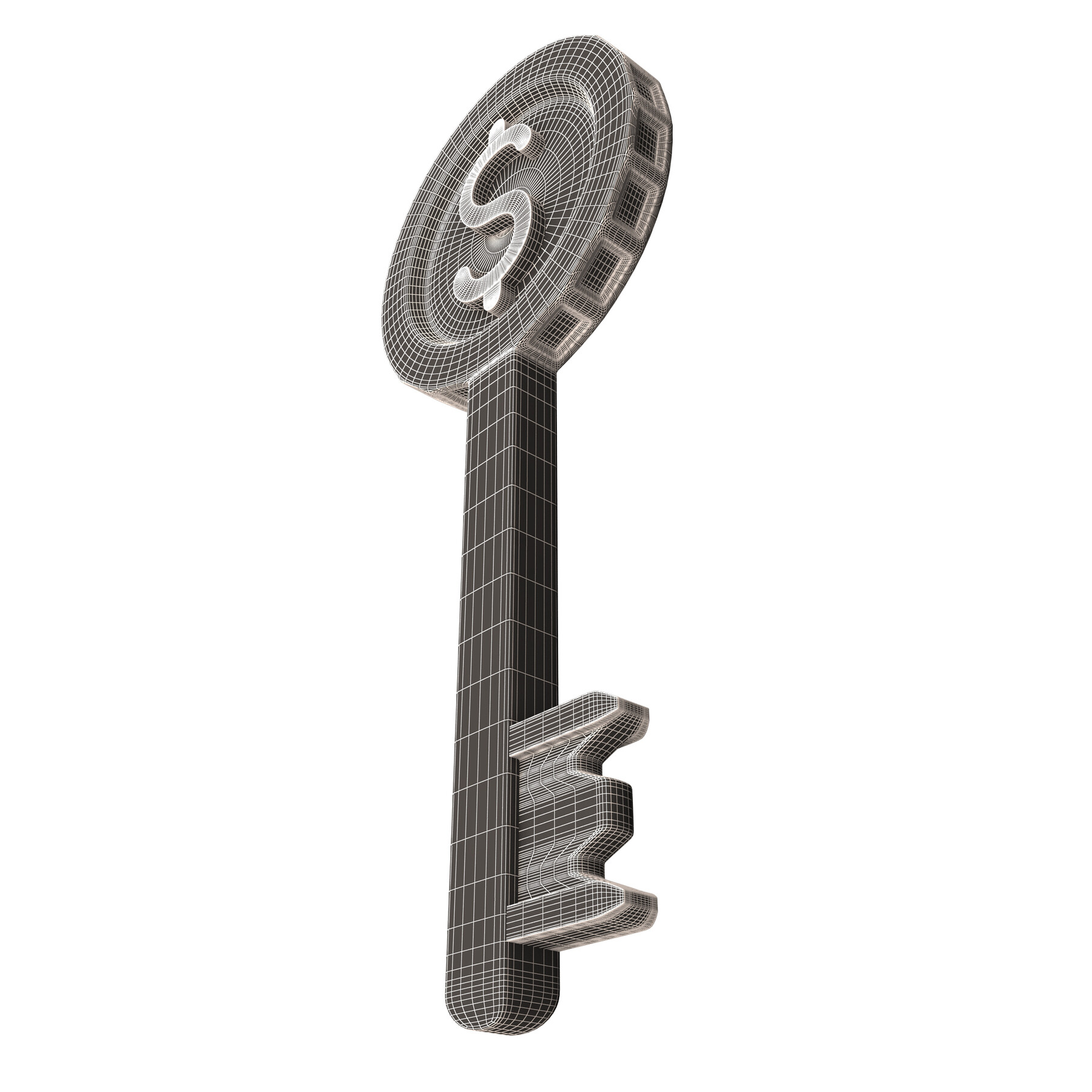 ArtStation - Key with Dollar Coin Cartoon | Resources
