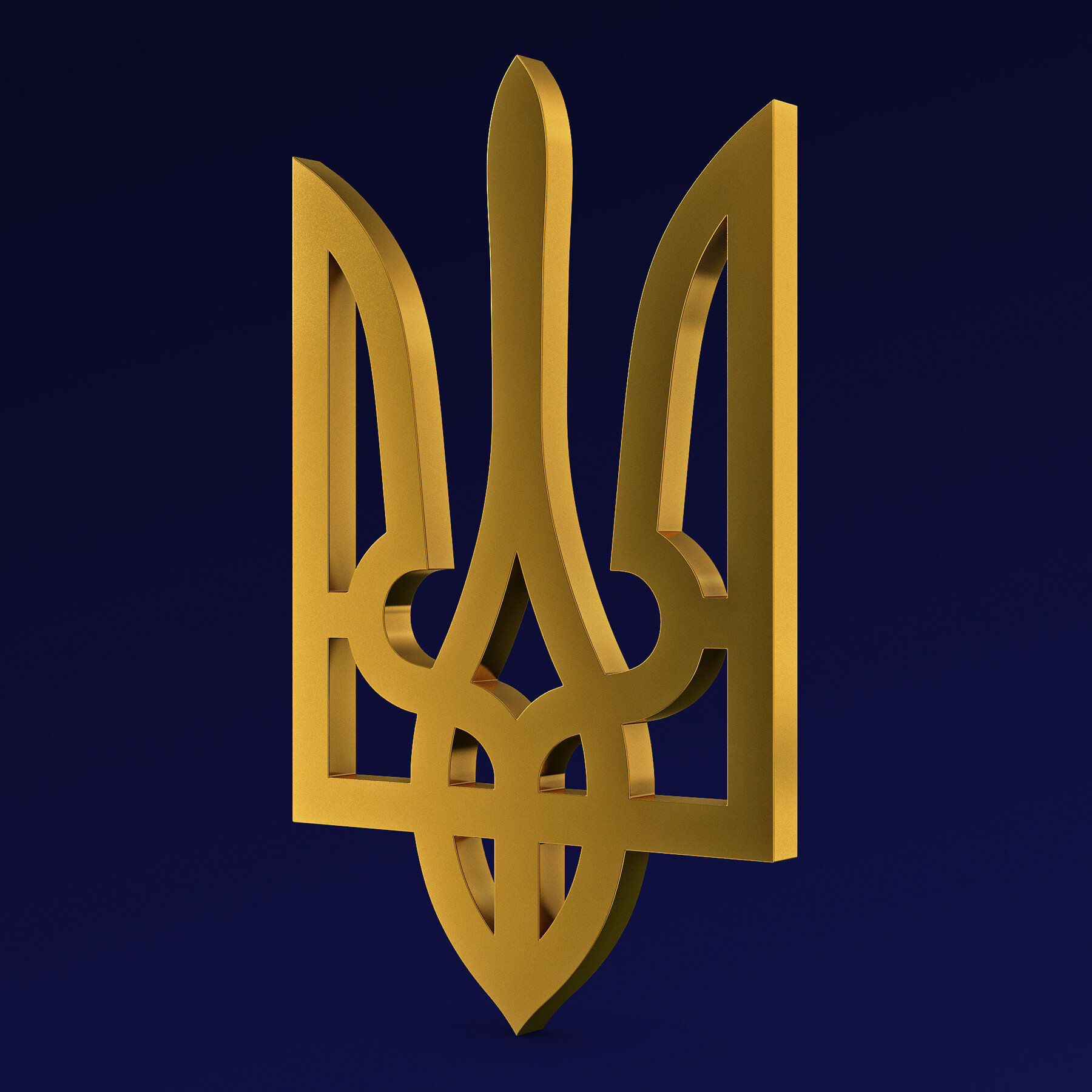 ArtStation - Ukraine State Emblem M 2 | Resources