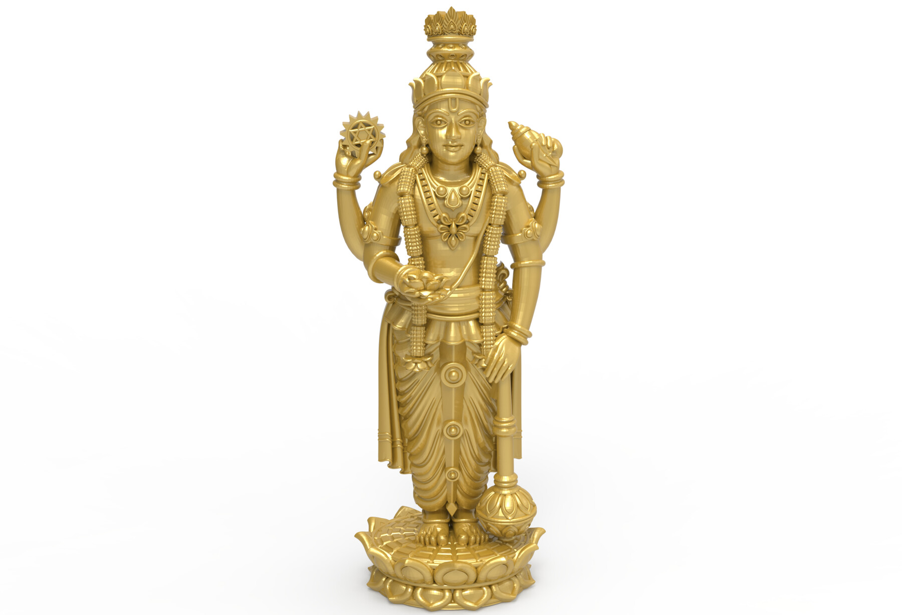 ArtStation - laxmi narayan 3d file | narayan 3d file | vishnu narayan cad file | vishnu narayan ...