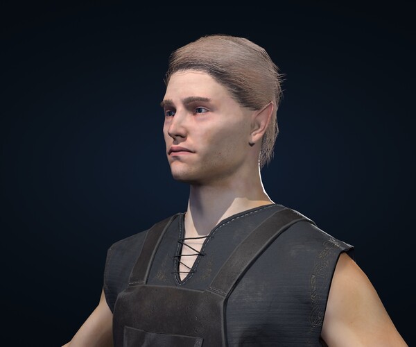 ArtStation - Elf Blacksmith | Game Assets