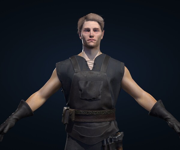 ArtStation - Elf Blacksmith | Game Assets