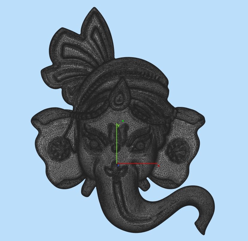 ArtStation - Ganesha pendant | ganesh pendant CAD file | Indian God ...
