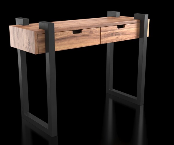 ArtStation - Console Table Stained Walnut | Resources