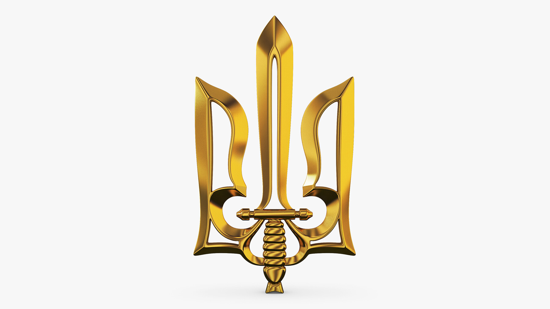 ArtStation - Stylized Ukrainian Tryzub M 1 | Resources