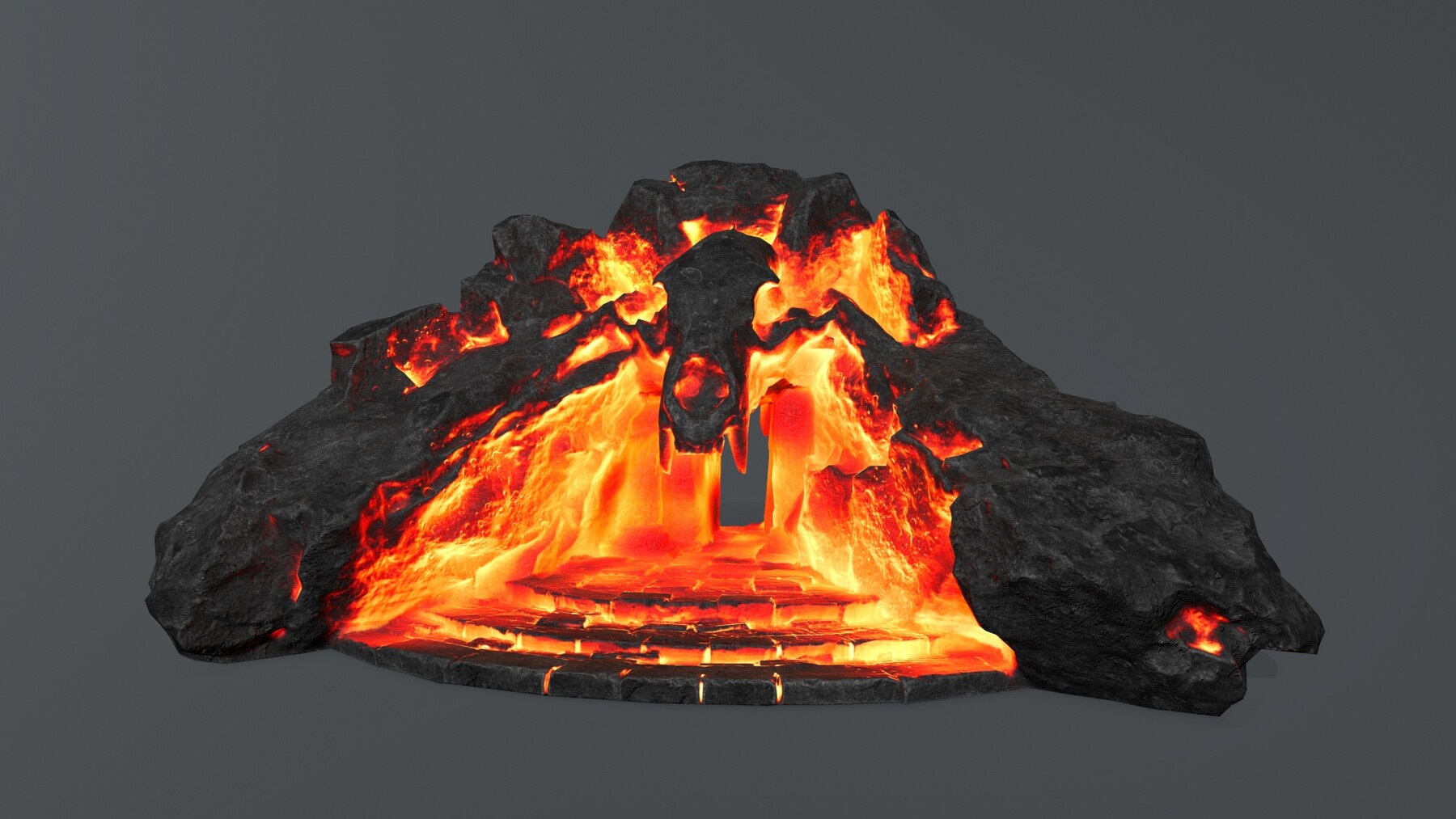 ArtStation - Skull Gate 11 | Game Assets