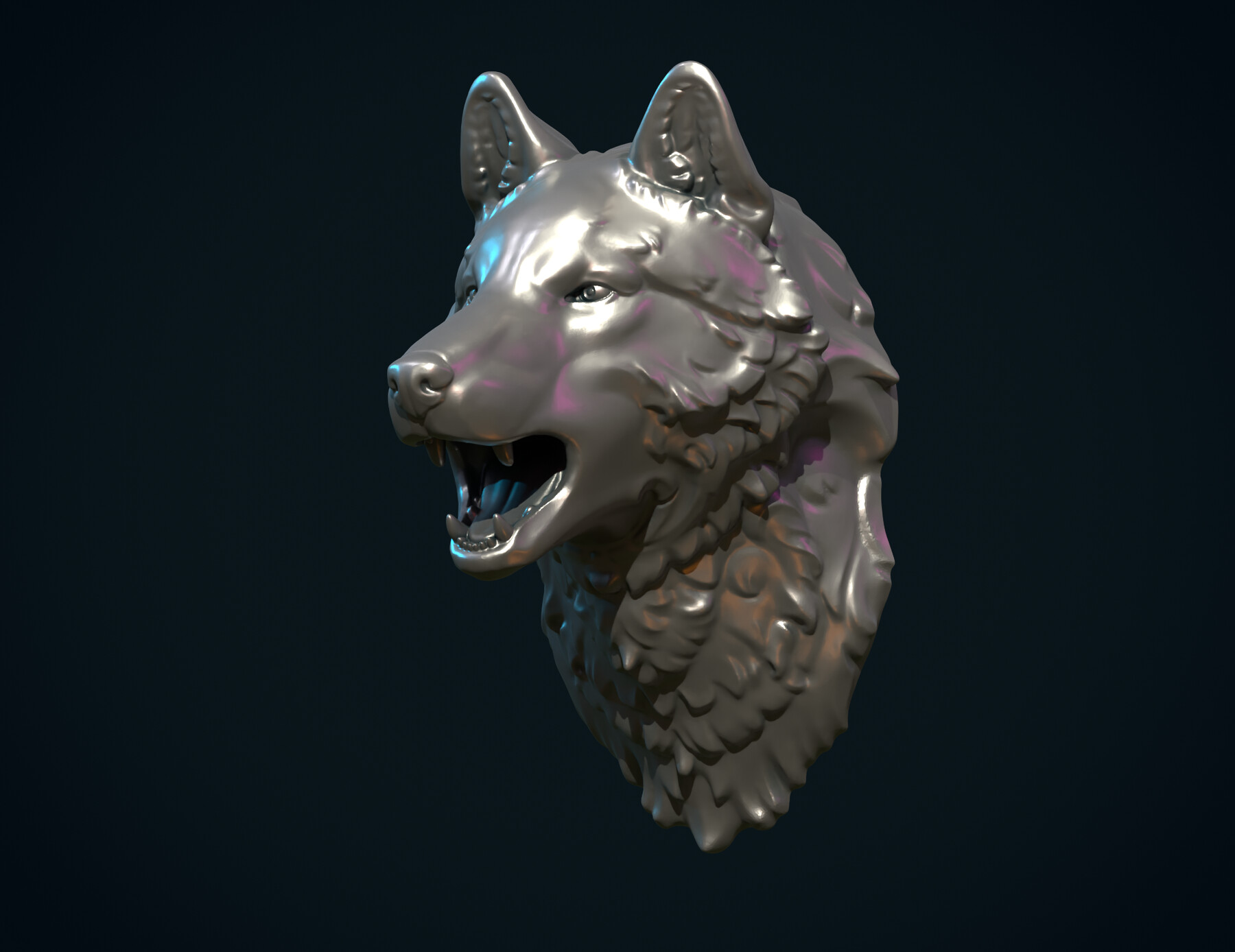 ArtStation - Wolf Head | Resources