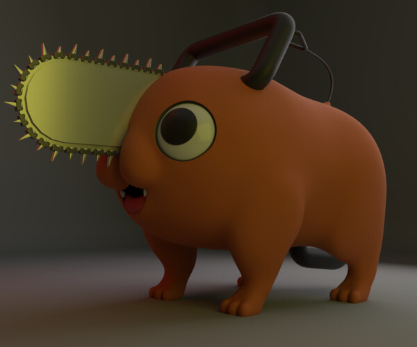ArtStation - Chainsaw Dog_pochita | Resources