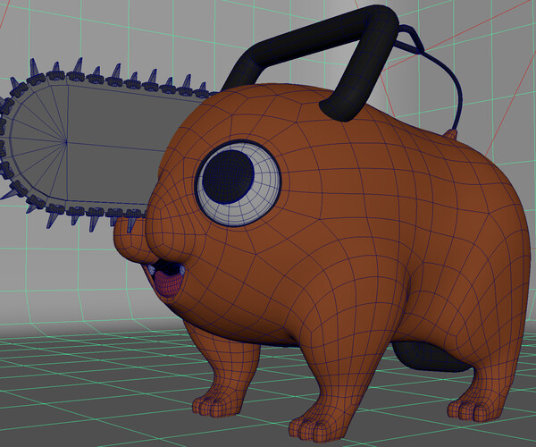 ArtStation - Chainsaw Dog_pochita | Resources
