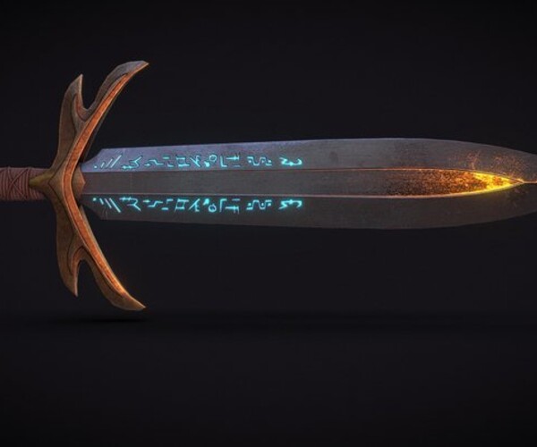 ArtStation - Sword Of Fate - Low Poly | Game Assets