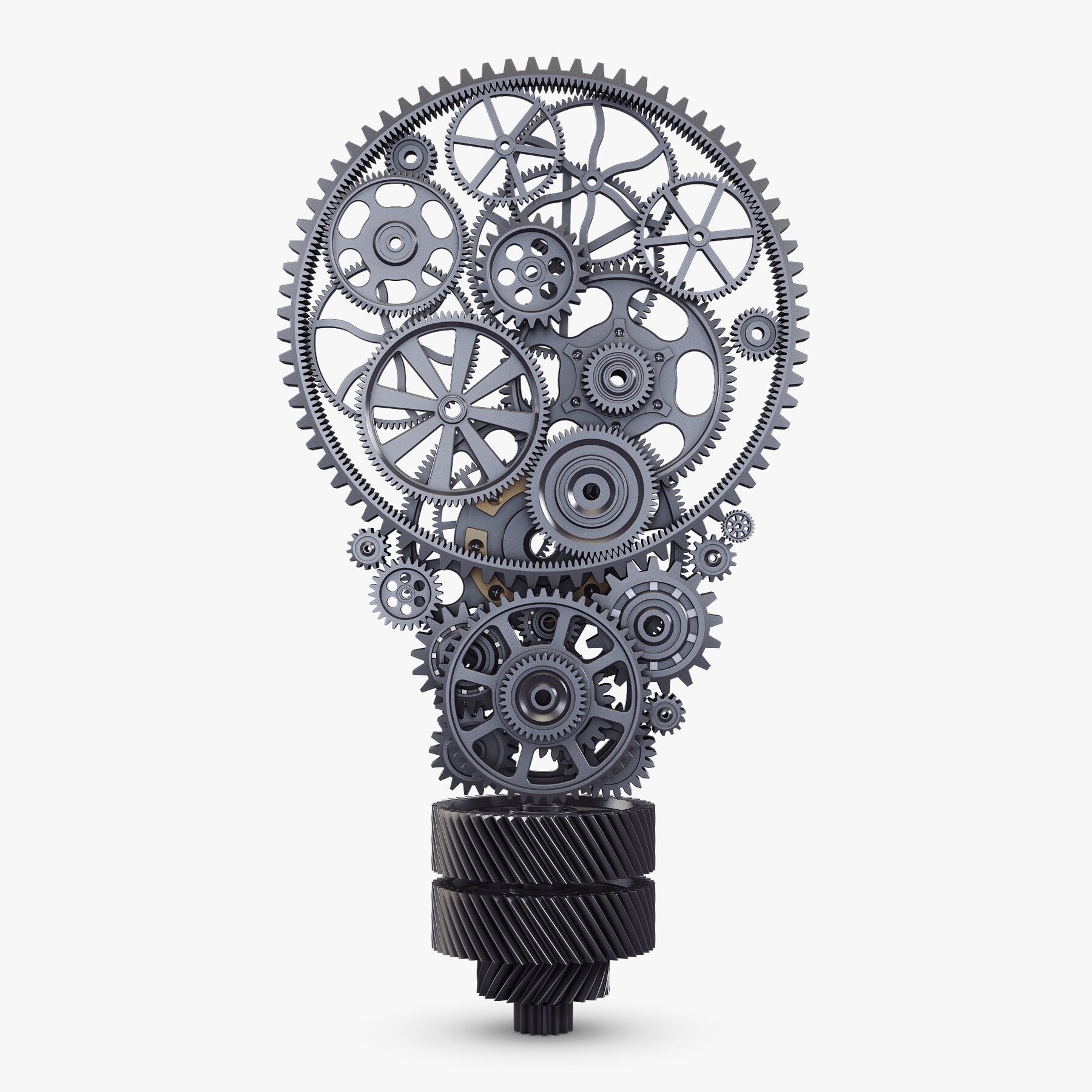 ArtStation - Light Bulb With Gears M 1 | Resources