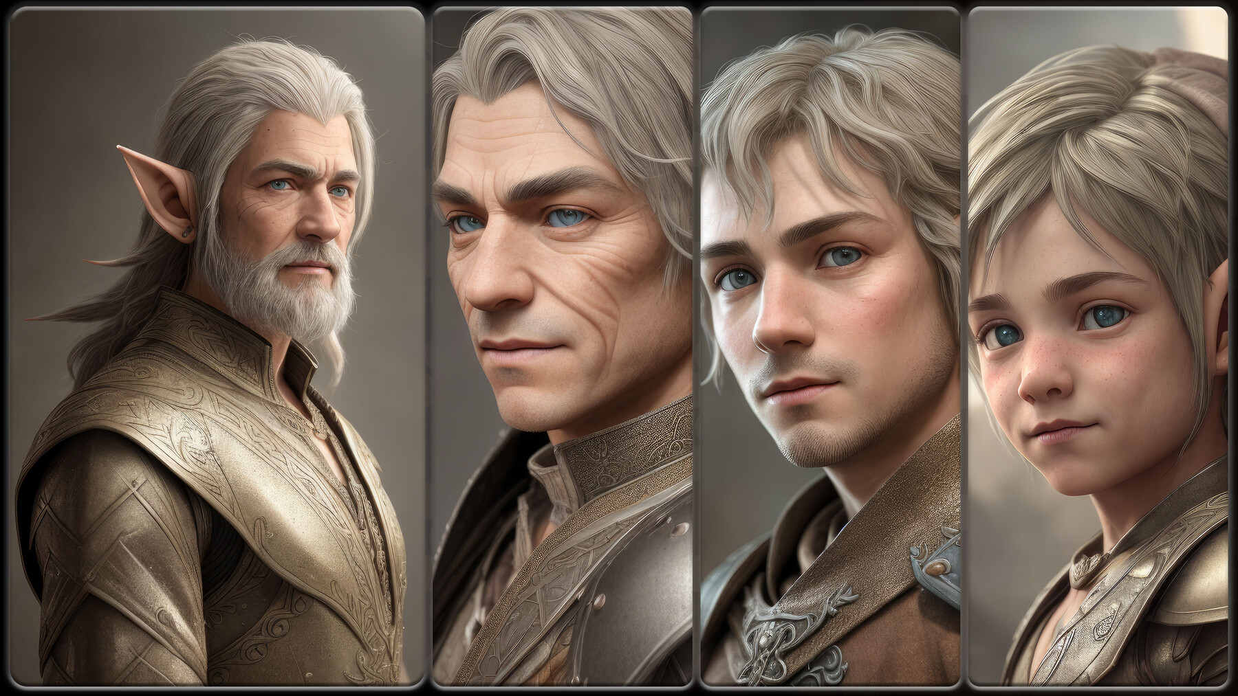 ArtStation - 200 Realistic Male Elf Reference Pack | 4K | v.2 | Artworks