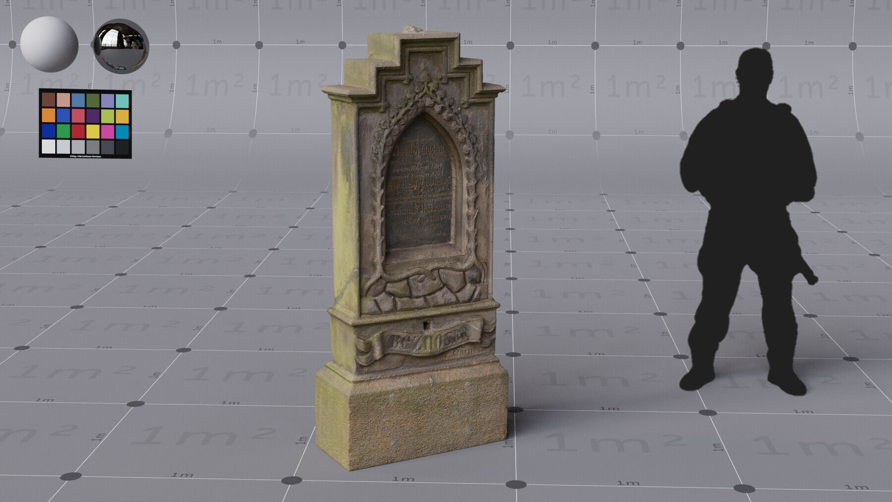 ArtStation - Graveyard Tombstone Frame - high quality, render ready ...