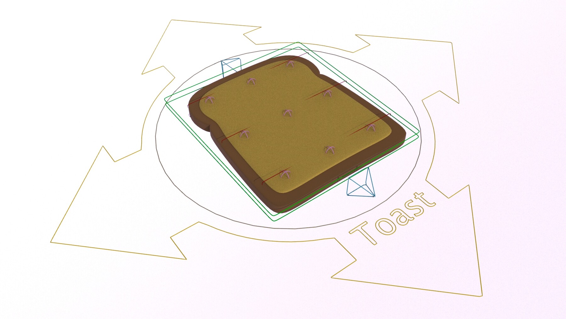 ArtStation - Toast Rig (for Maya) | Game Assets