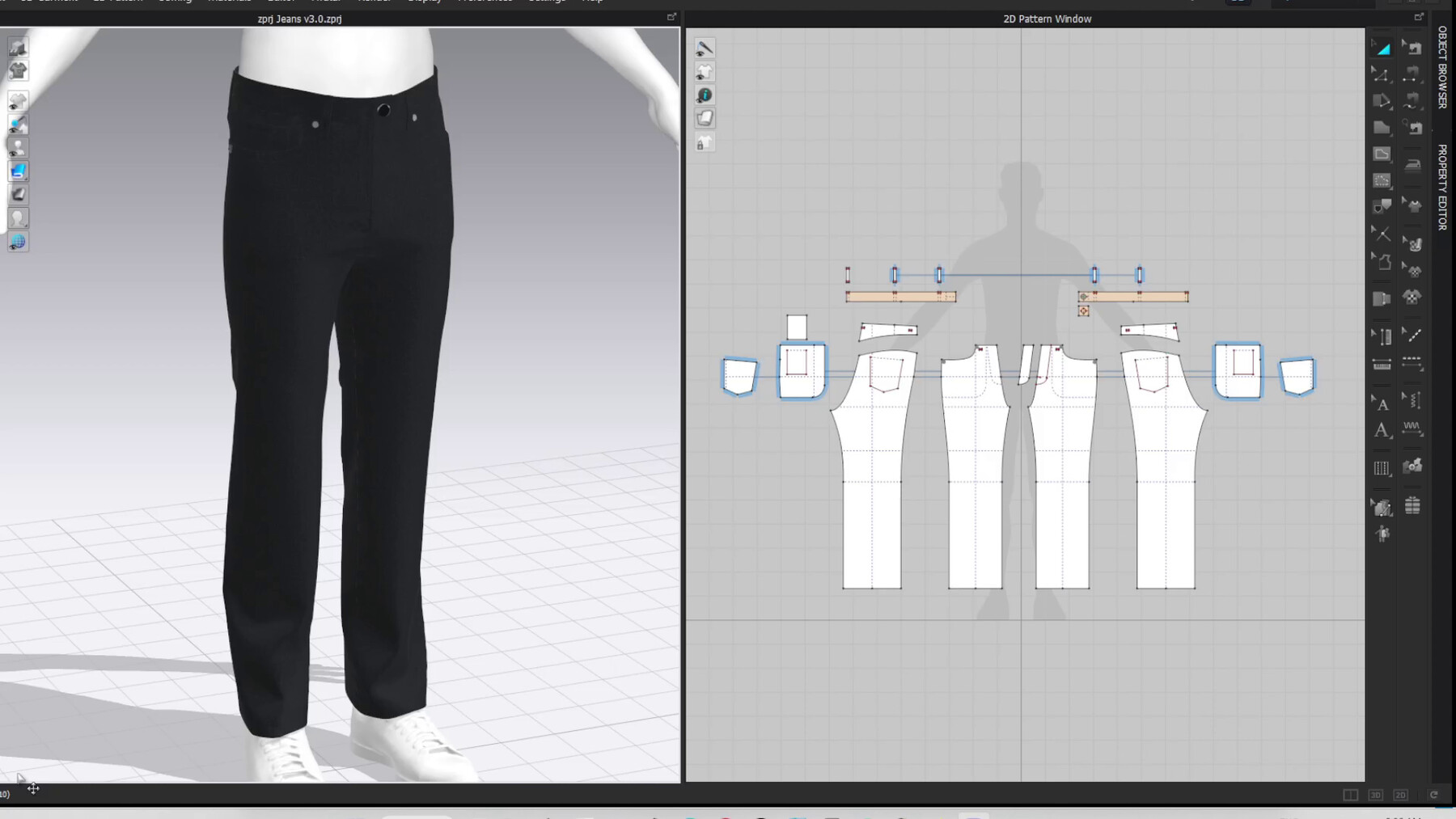 ArtStation - Jeans, Marvelous Designer, Clo +obj, fbx | Resources