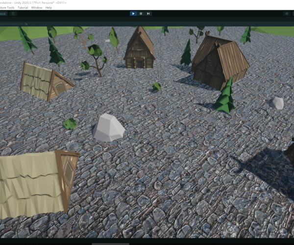 ArtStation - Unity VFX - Rainy Ground | Game Assets
