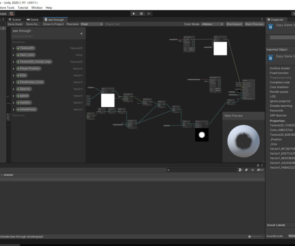 Artstation Unity Vfx See Through Effect Game Assets