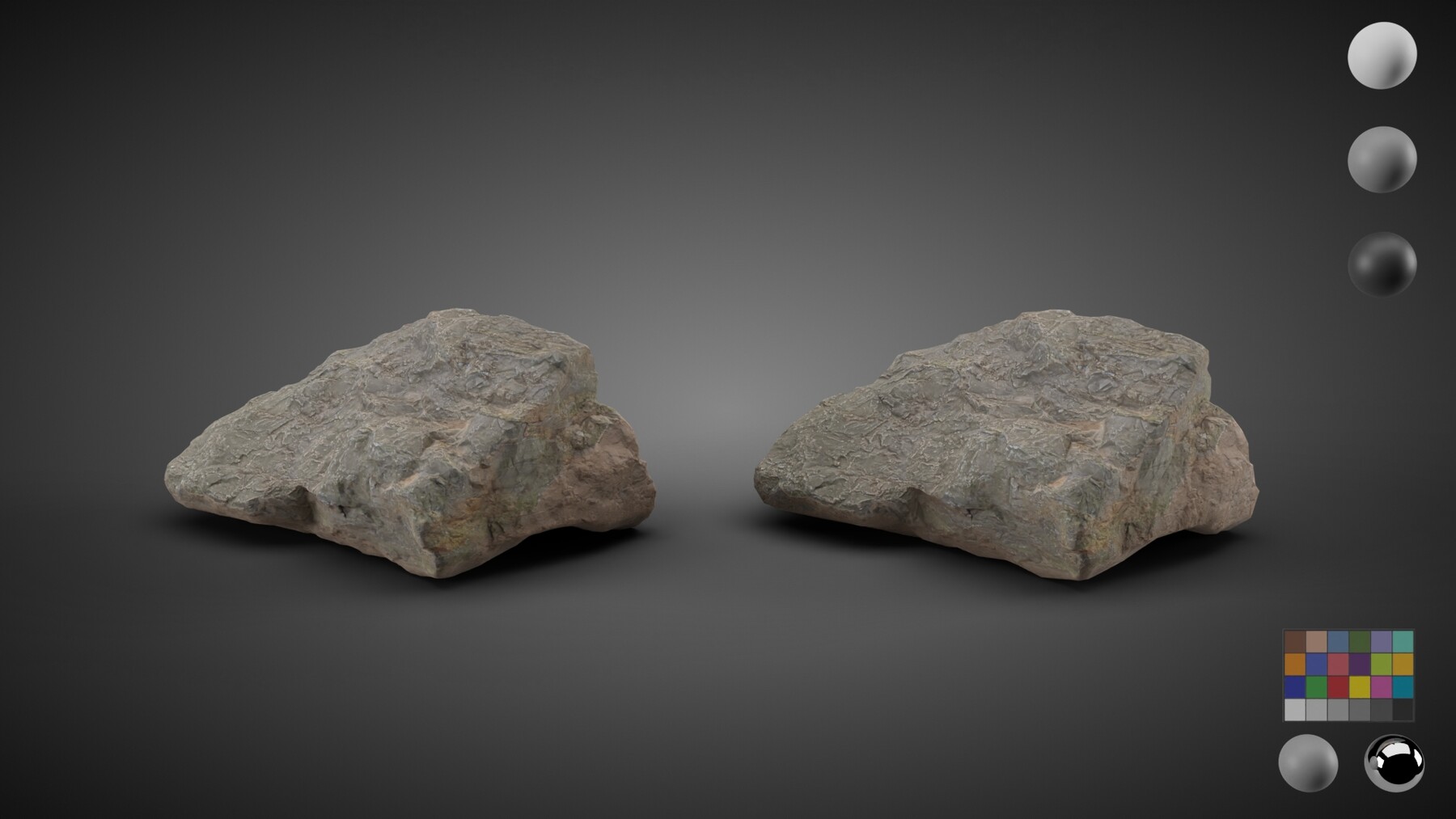 ArtStation - 9 Scan Stones | Game Assets