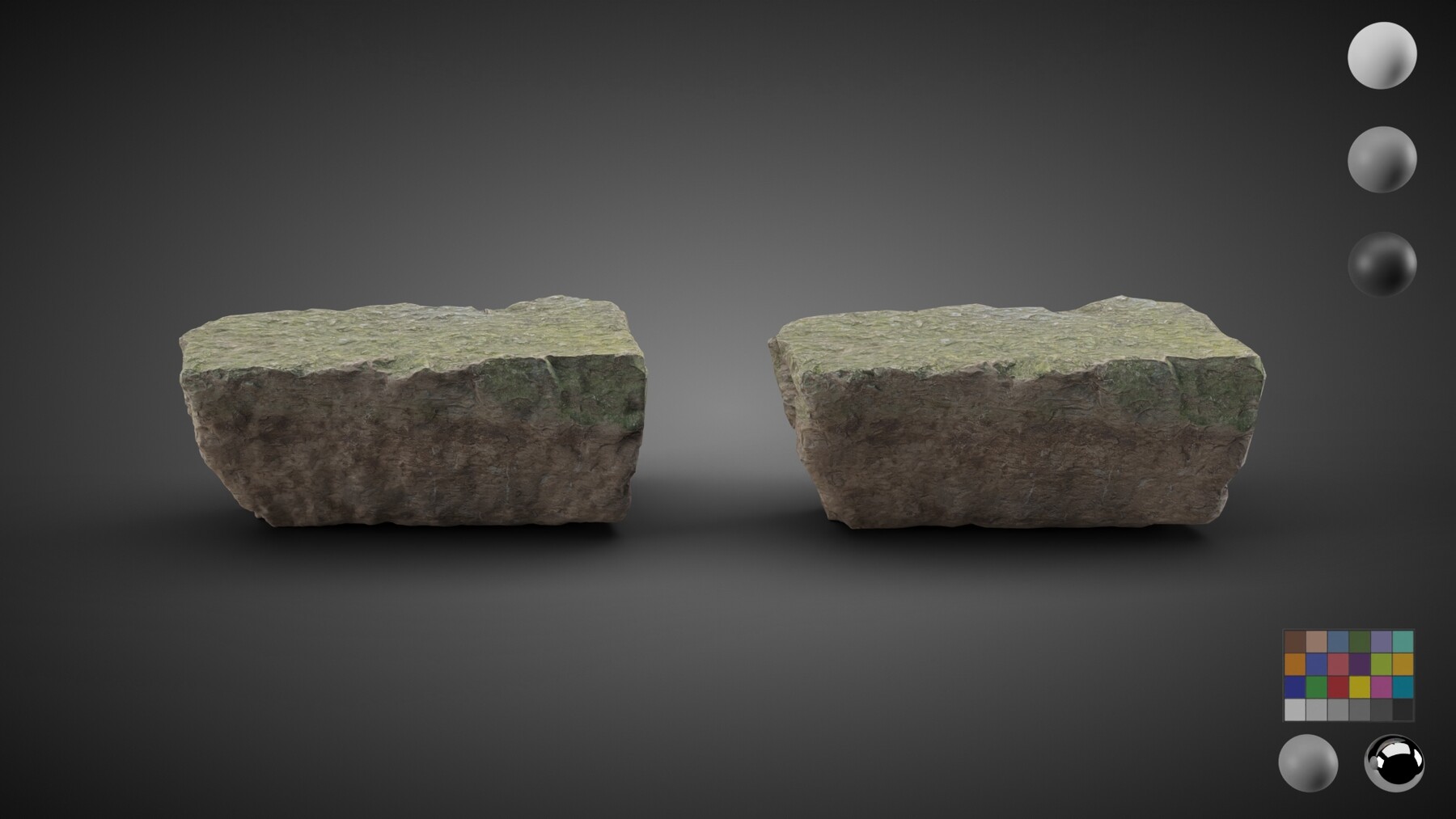 ArtStation - 9 Scan Stones | Game Assets