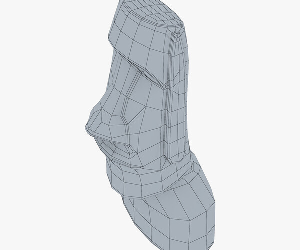 ArtStation - Moai Statues V 1 | Resources