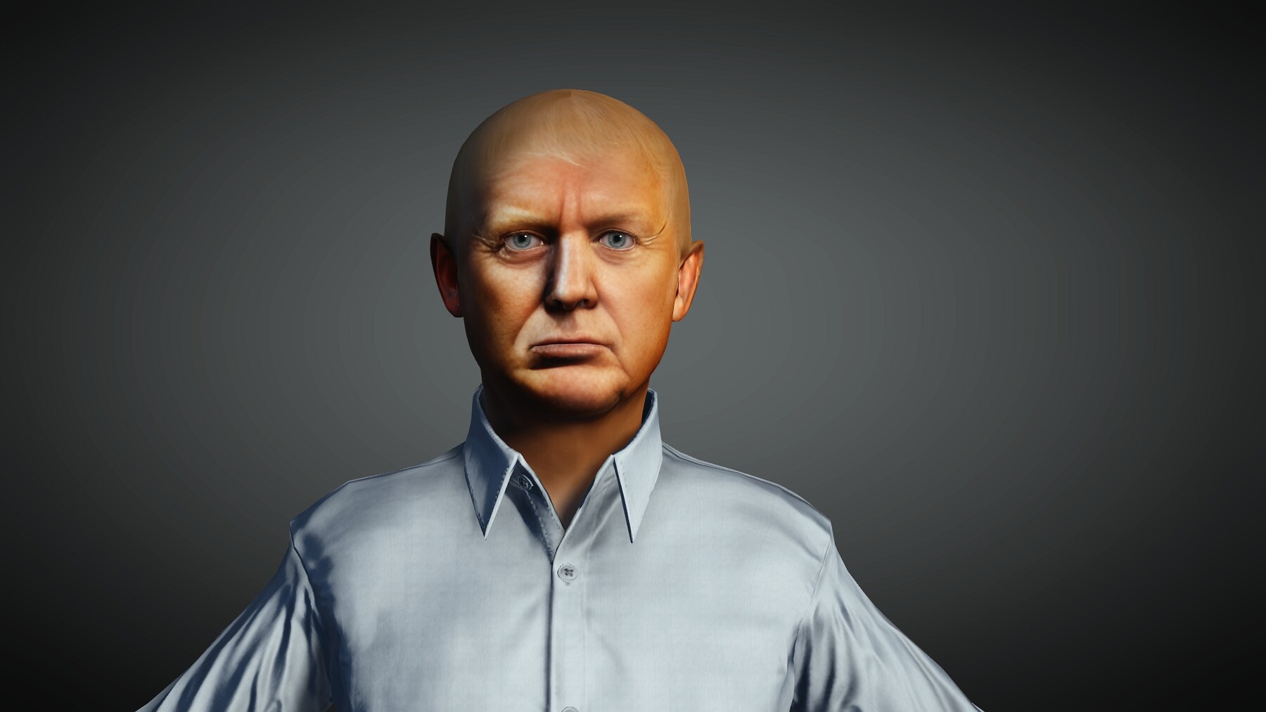 ArtStation - Donald Trump / former us president with blendshape and ...