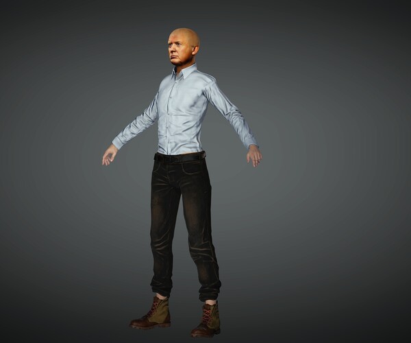 ArtStation - Donald Trump / former us president with blendshape and ...