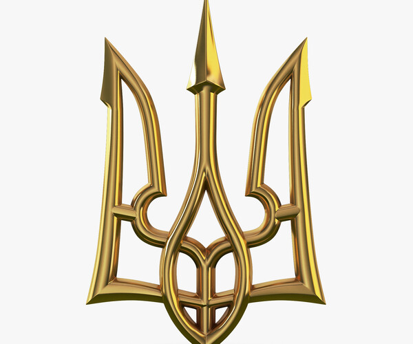 ArtStation - Stylized Ukrainian Tryzub M 3 | Resources