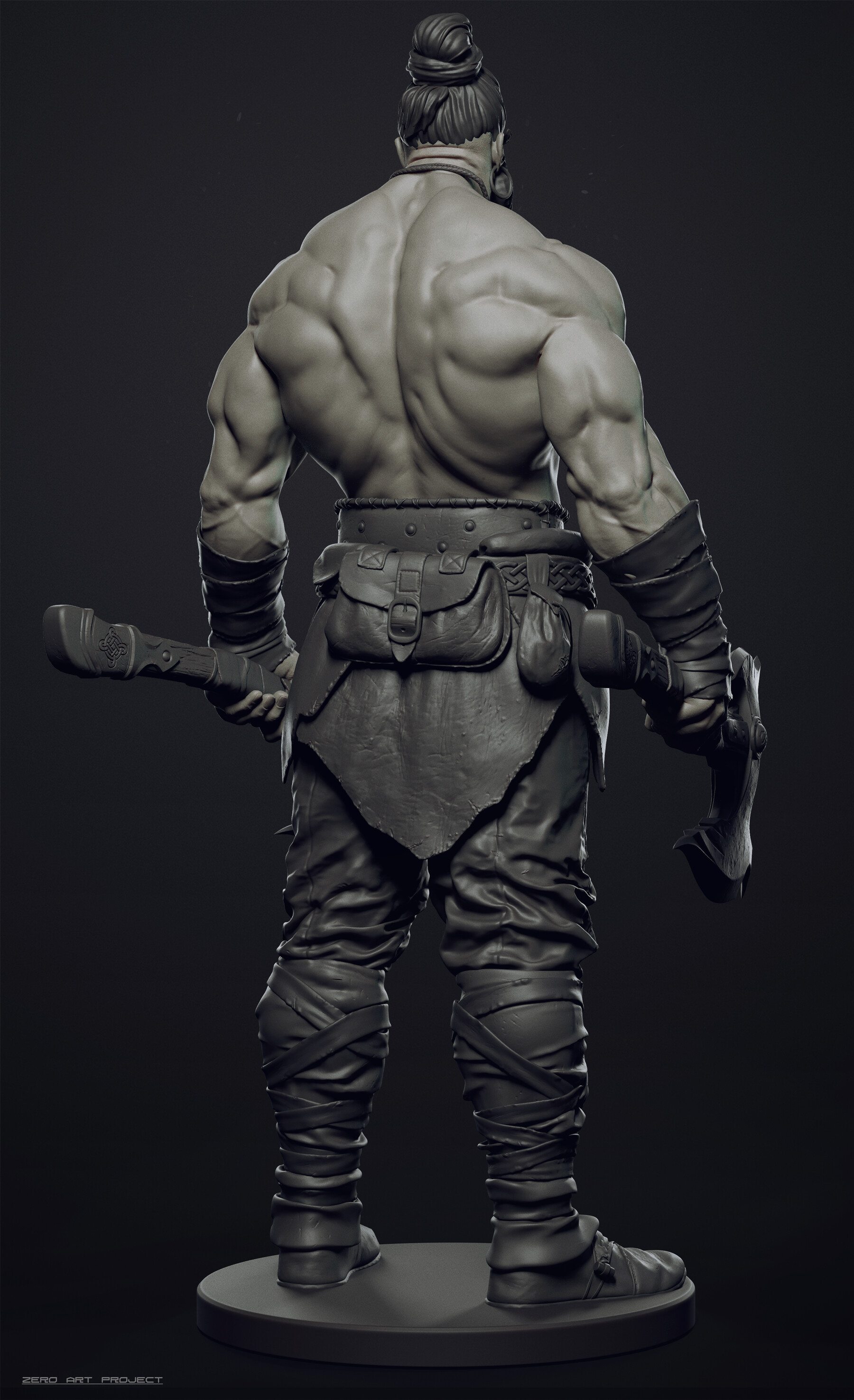 ArtStation - Barbarian - highpoly model | Resources