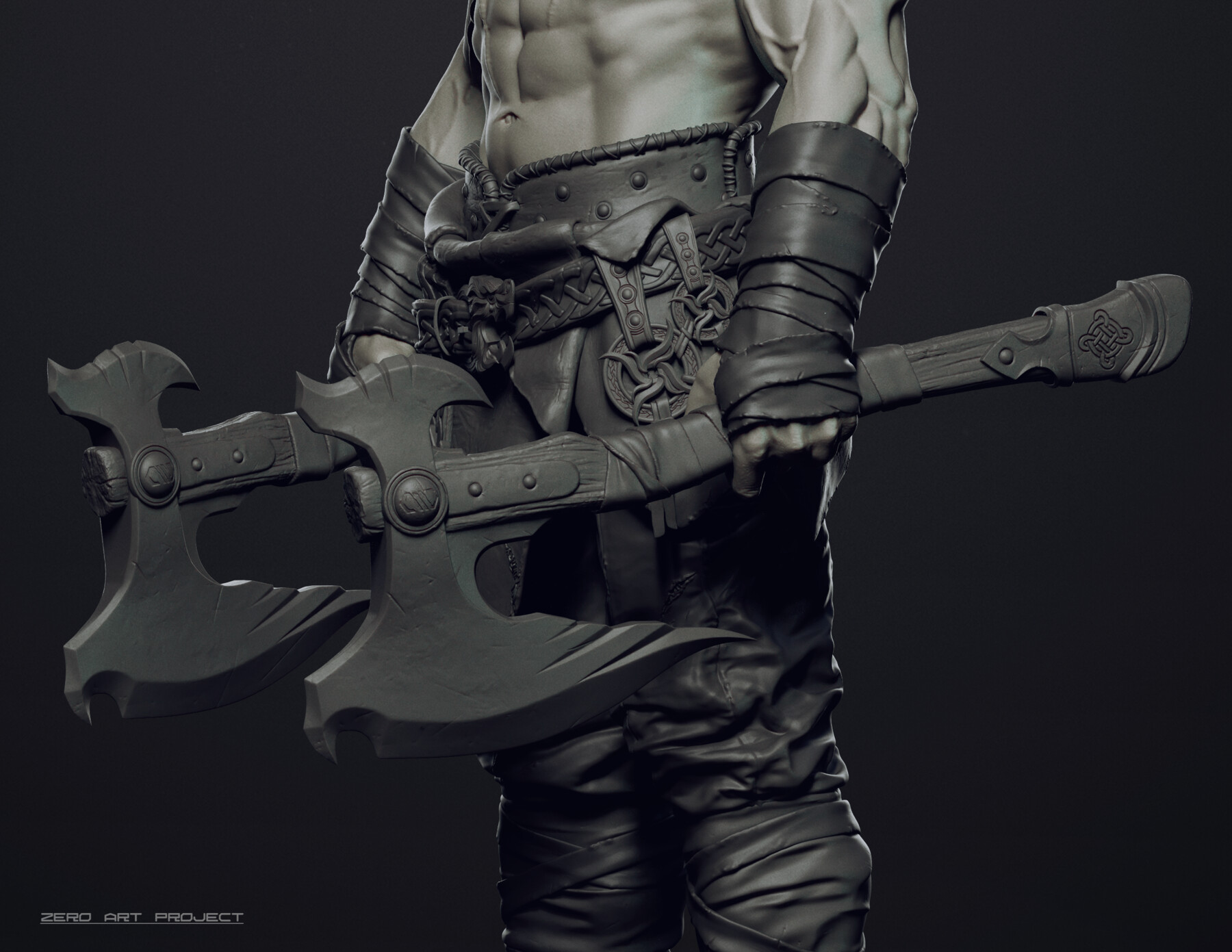 ArtStation - Barbarian - highpoly model | Resources
