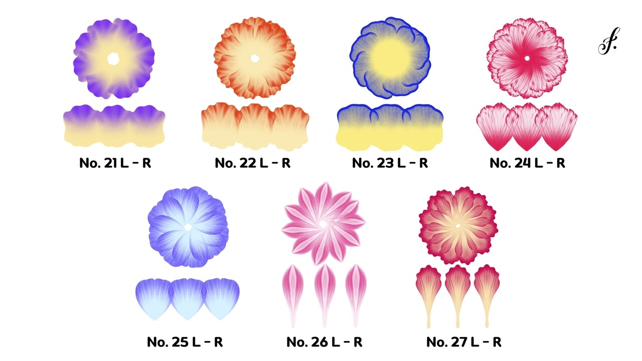 ArtStation - Procreate Flowers | 131 Procreate Effortless Flower ...