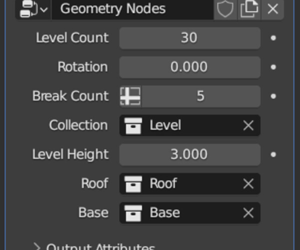 ArtStation - Building 003 - Geometry Nodes Building Generator for ...