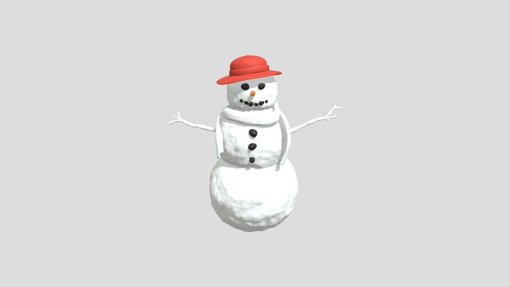 ArtStation - Snowman | Game Assets