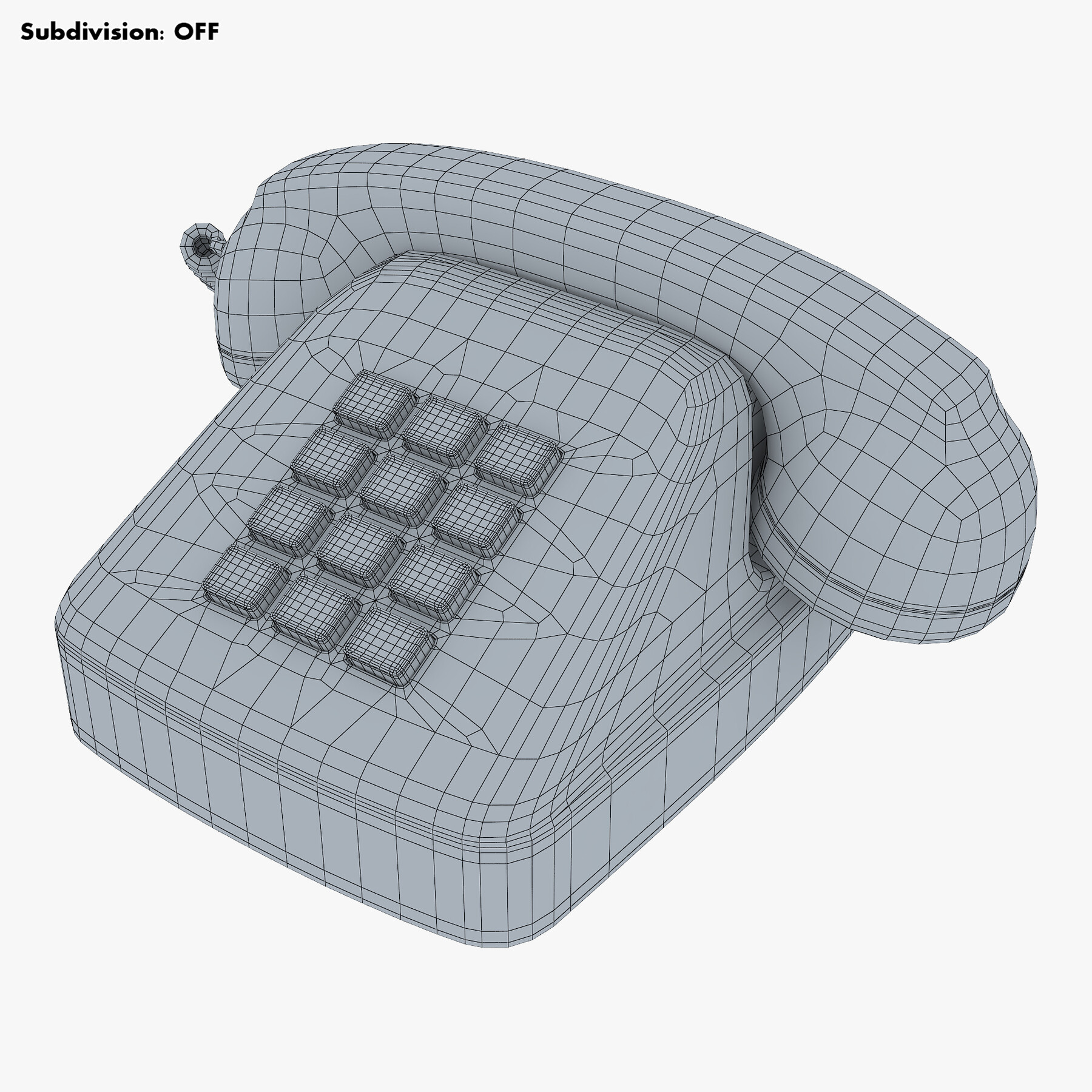 ArtStation - Retro Telephone M 3 | Resources