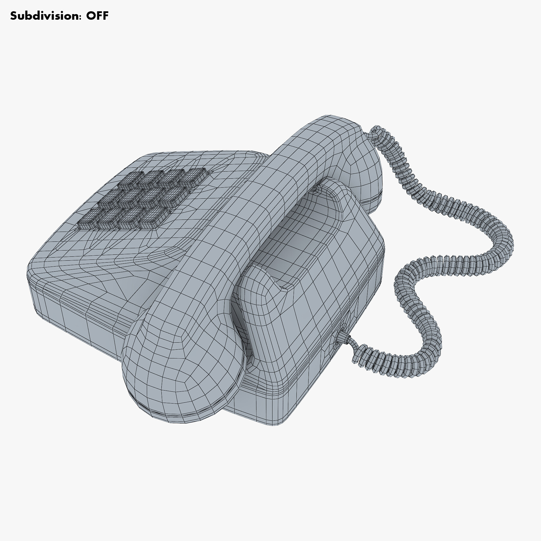 ArtStation - Retro Telephone M 3 | Resources