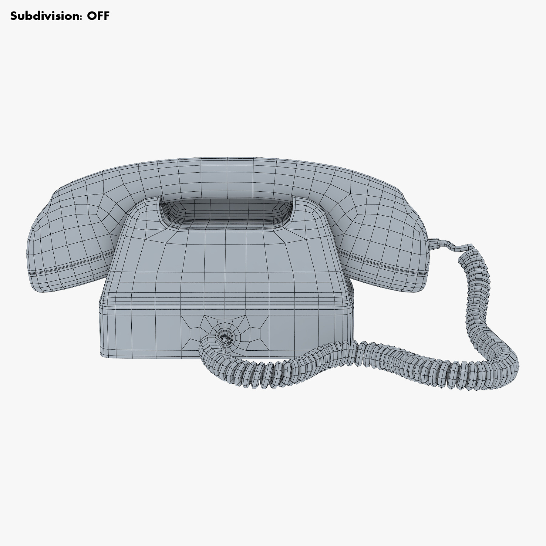 ArtStation - Retro Telephone M 3 | Resources