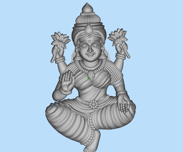 ArtStation - Laxmi devi pendant|lakshmi CAD file|laxmi jewelry file ...
