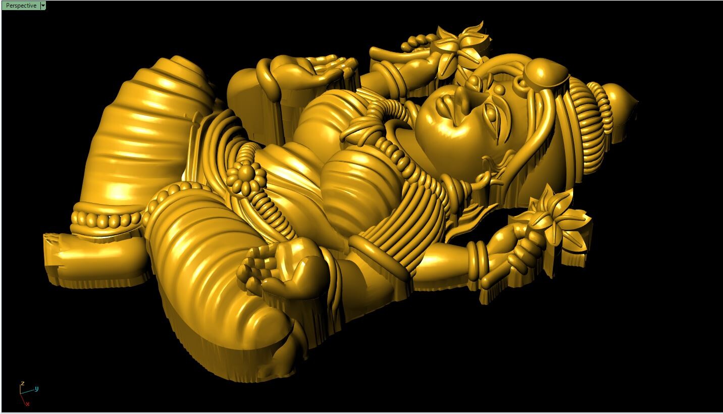 ArtStation - Laxmi devi pendant|lakshmi CAD file|laxmi jewelry file ...