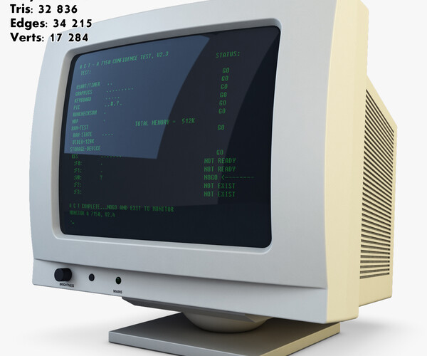 ArtStation - Retro Monitor Collection volume 1 | Resources