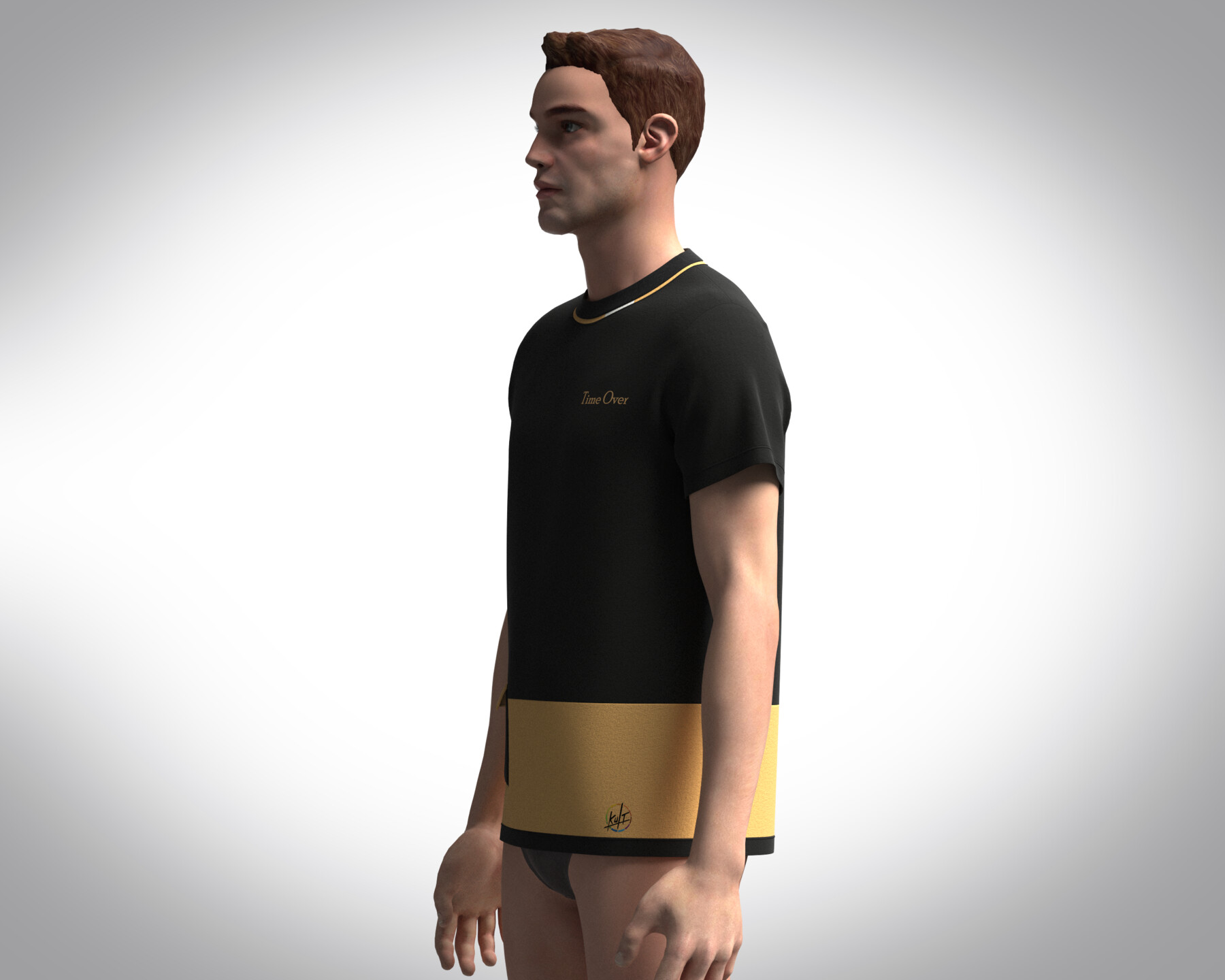 ArtStation - T-Shirt Time Over | Resources