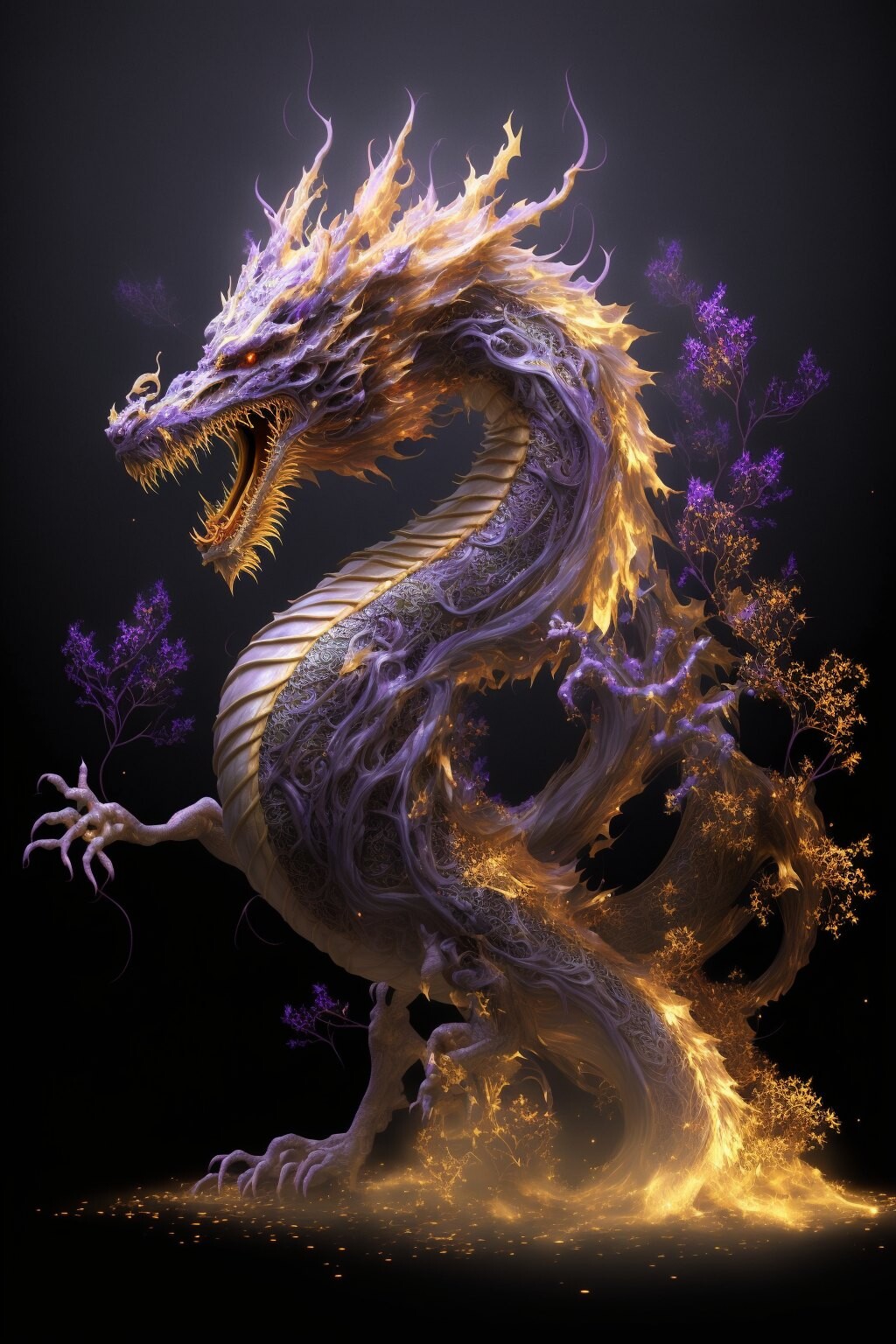 ArtStation - Evolved Flame Animals group of pictures | Artworks